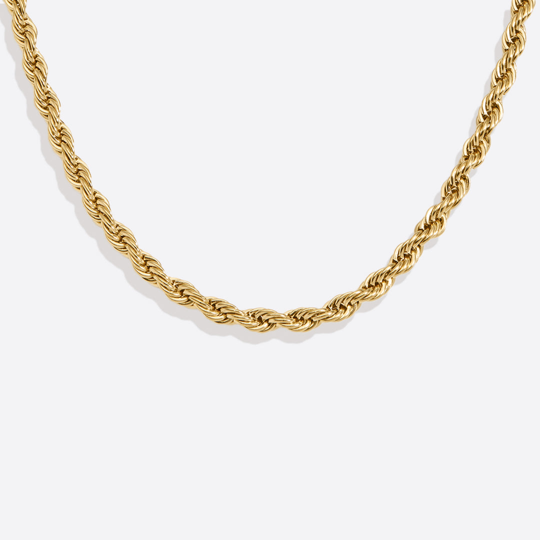 4mm Rope Chain Necklace – Mint & Lily