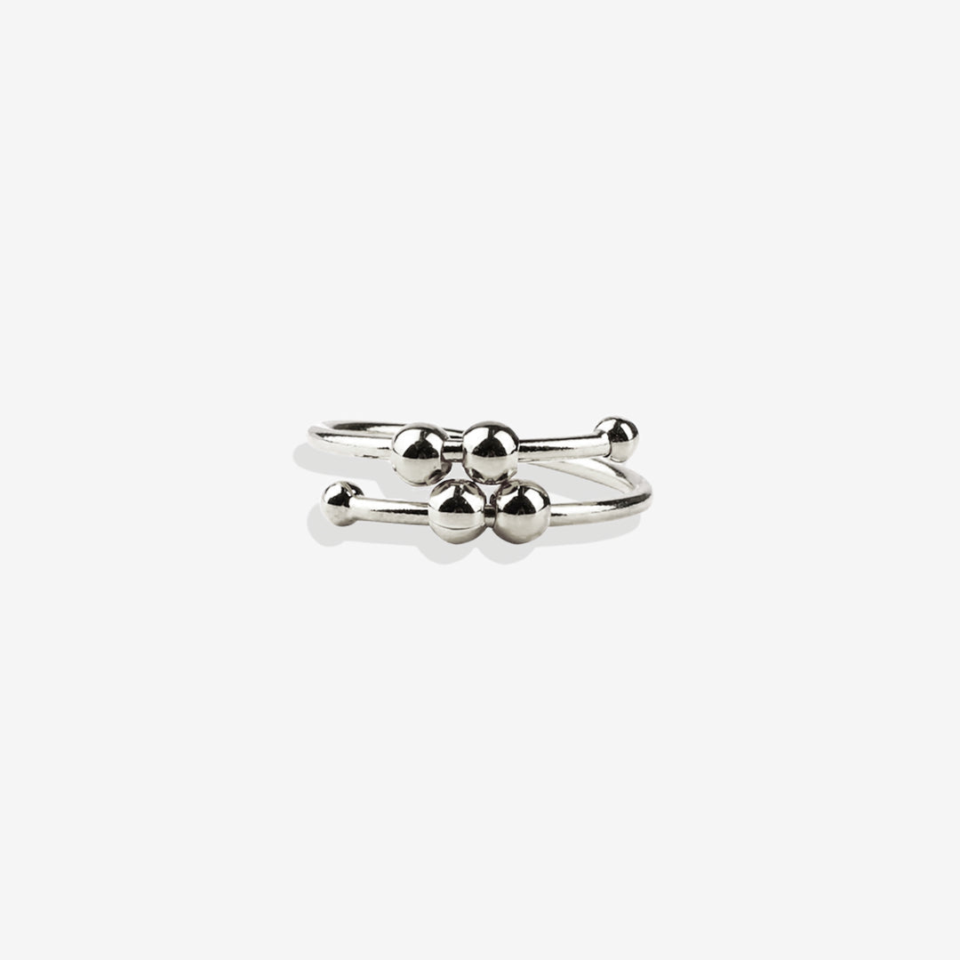 Adjustable Beaded Fidget Ring – Mint & Lily