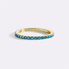 December Birthstone Eternity Stacking Ring – Mint & Lily