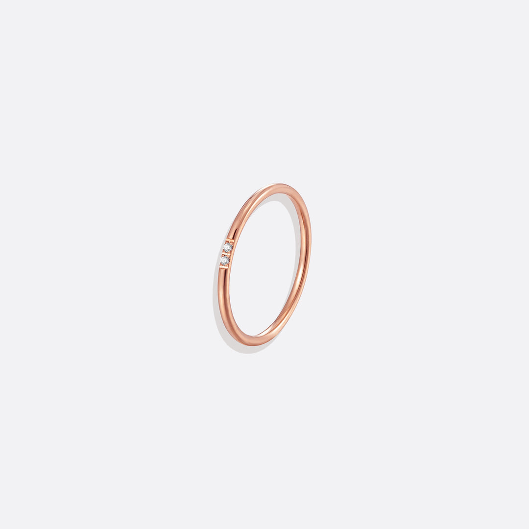 Dainty Diamonds Stacking Ring – Mint & Lily