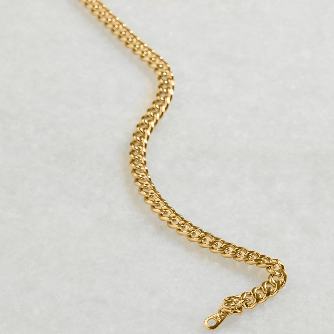 8mm Cuban Chain Necklace – Mint & Lily
