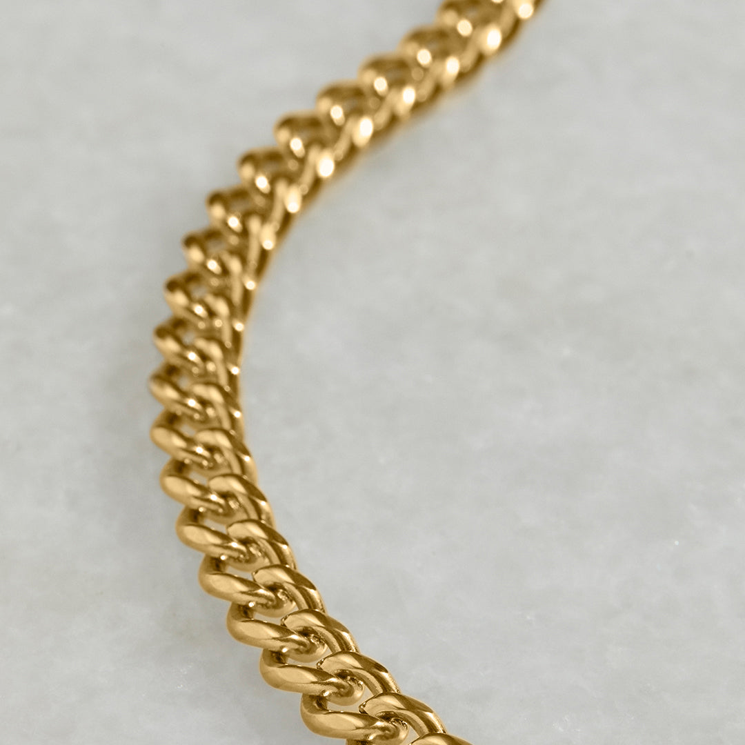8mm Cuban Chain Necklace – Mint & Lily