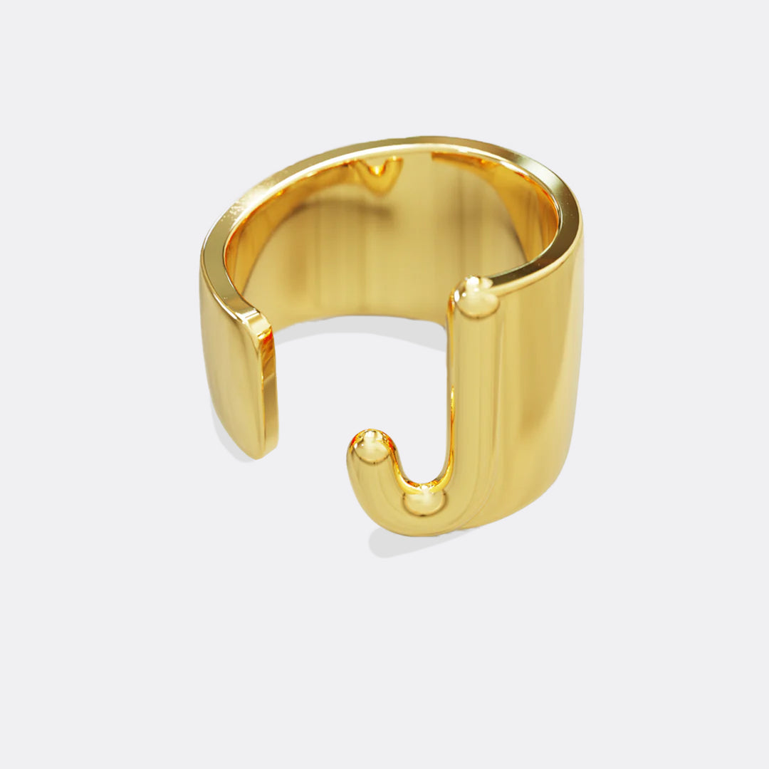 Initial Monogram Ring – Mint & Lily