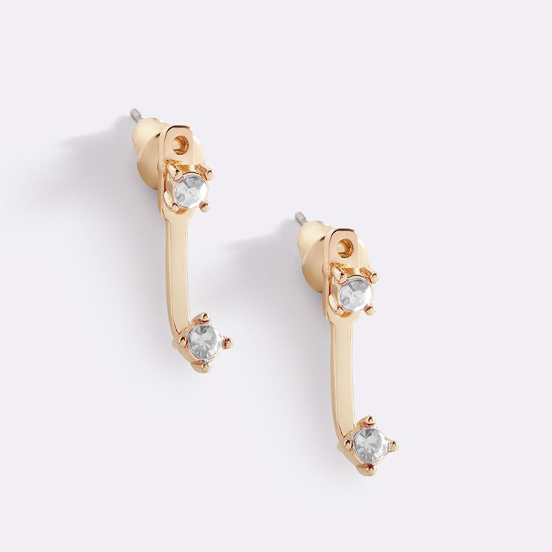 Birthstone Drop Ear Jacket Earrings – Mint & Lily