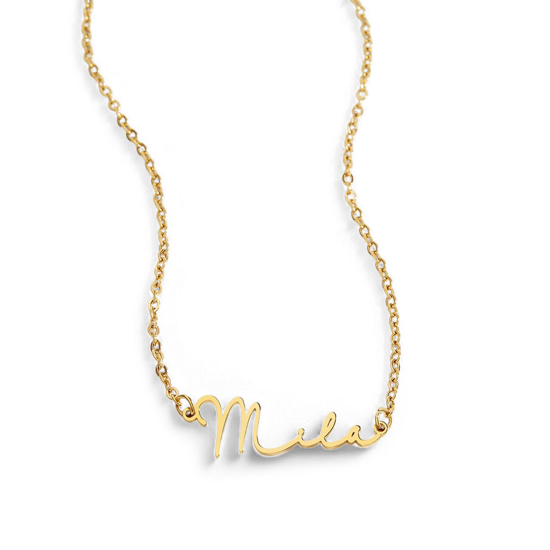 Name Necklaces Mint Lily Name Necklaces Mint Lily