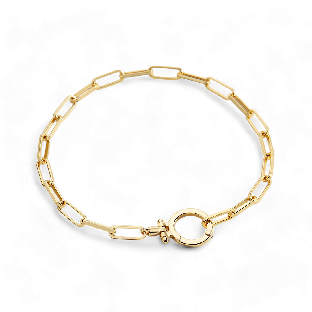 Mint Paperclip Bracelet – Mint & Lily