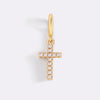 Pave Cross Charm – Mint & Lily