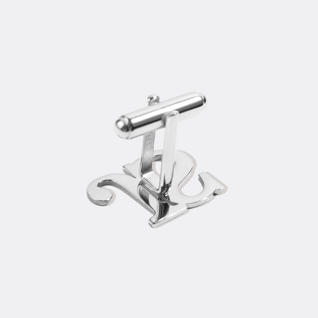 Monogrammed Cufflinks with Initials – Mint & Lily