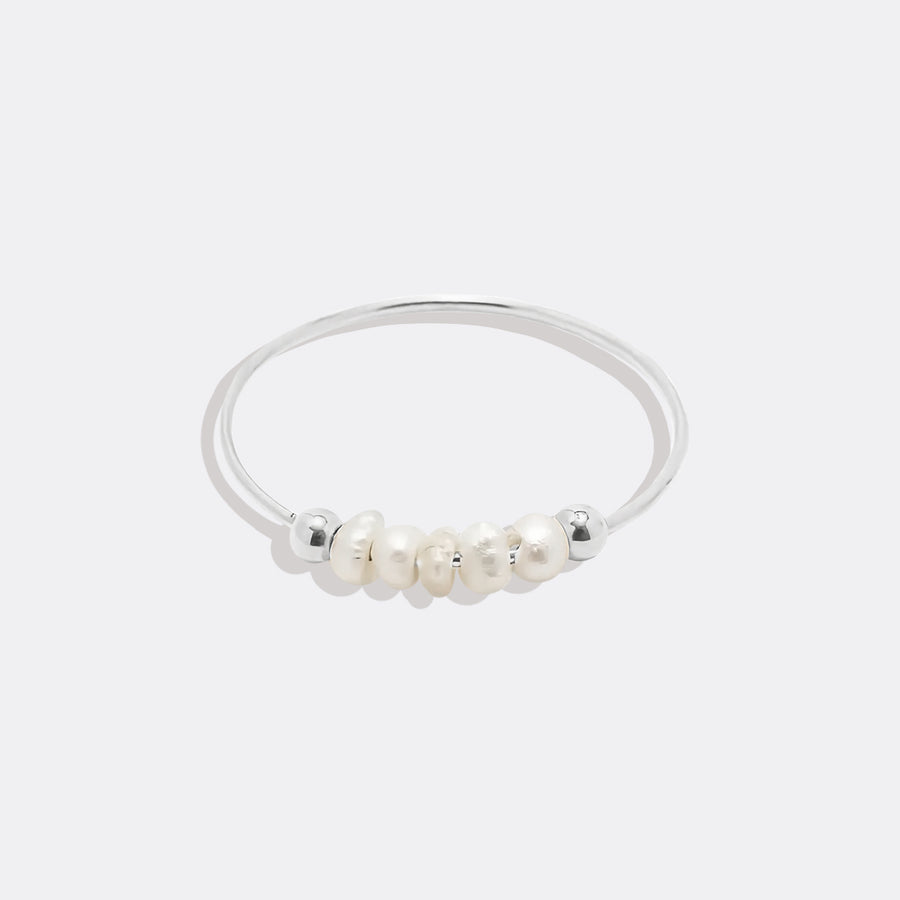 Mini Pearl Ring – Mint & Lily