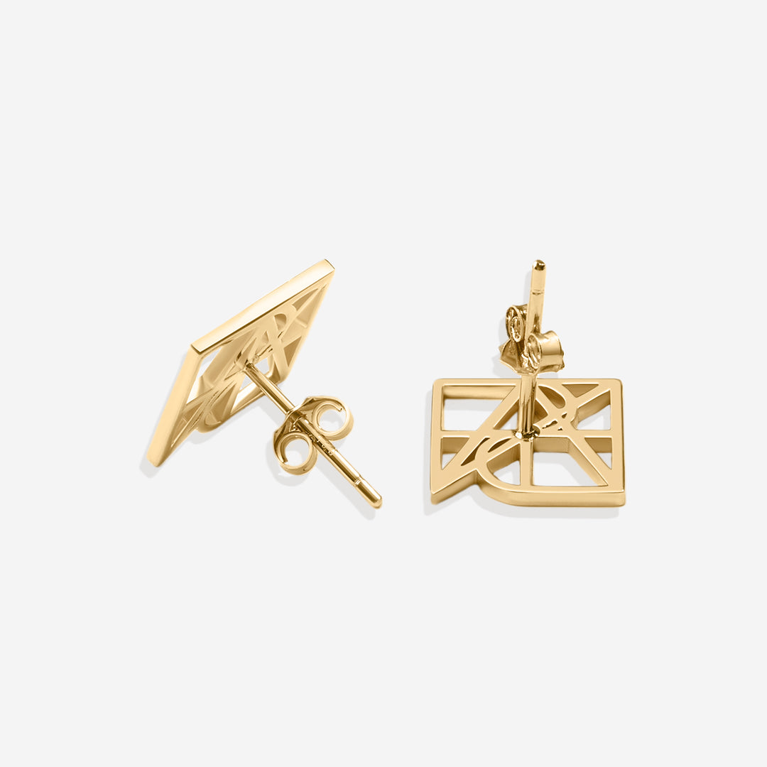 Monogram Name Earrings – Mint & Lily