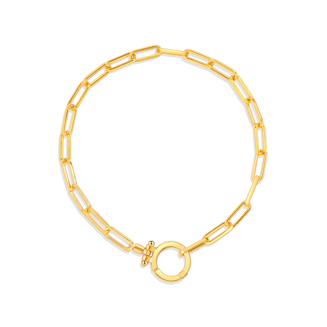 Mint Paperclip Bracelet – Mint & Lily