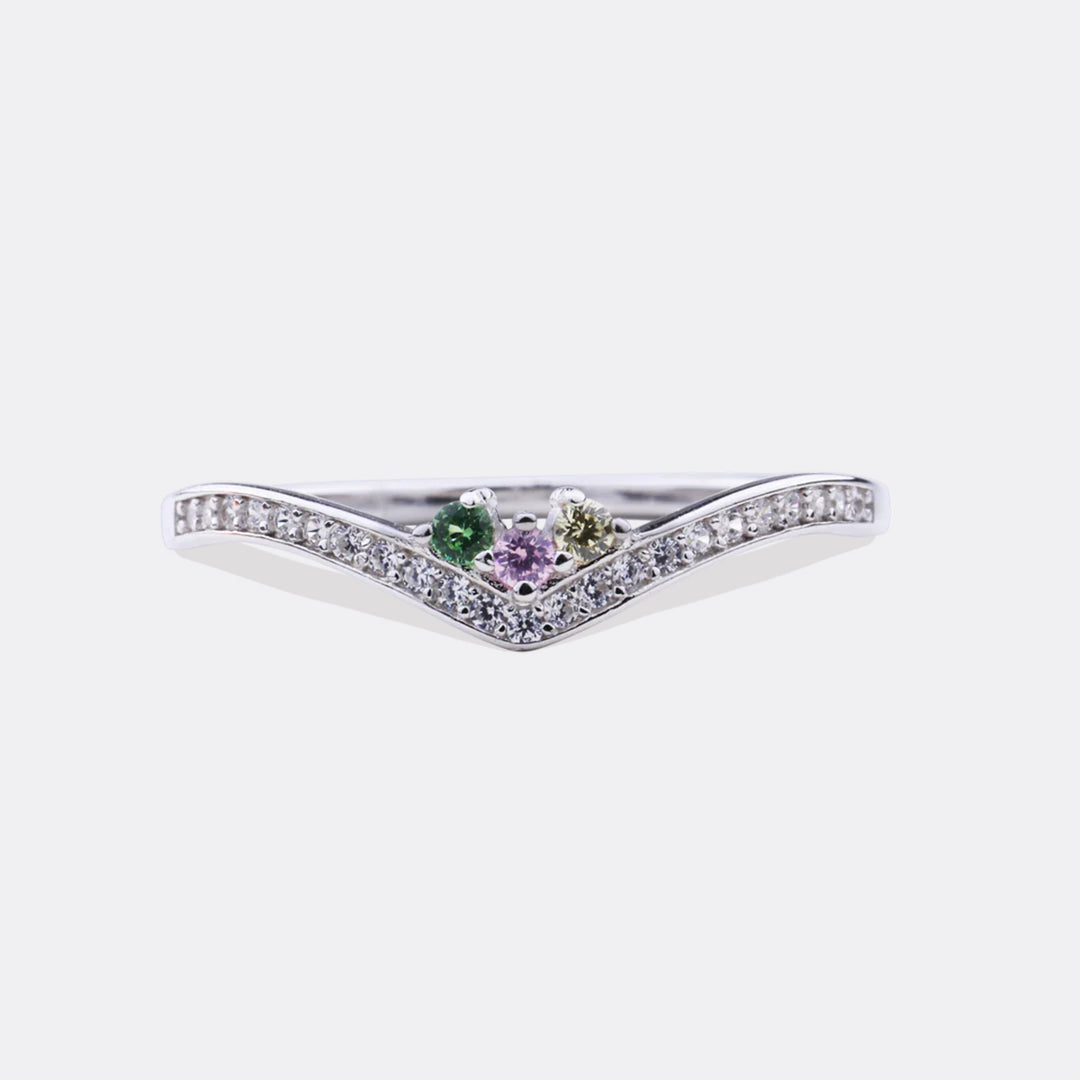 Personalized Venus Birthstone Ring – Mint & Lily