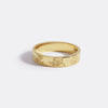Personalized Stamped Flower Ring – Mint & Lily