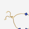 Clover Enamel Bracelet – Mint & Lily
