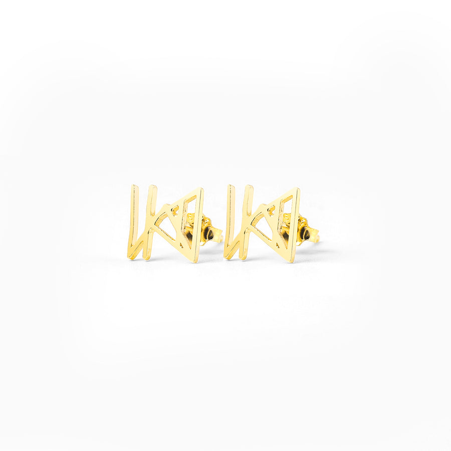Monogram Name Earrings – Mint & Lily