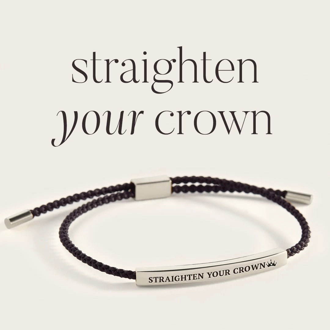 Remember Who You Are and Straighten Your Crown Inspire Bracelet – Mint ...