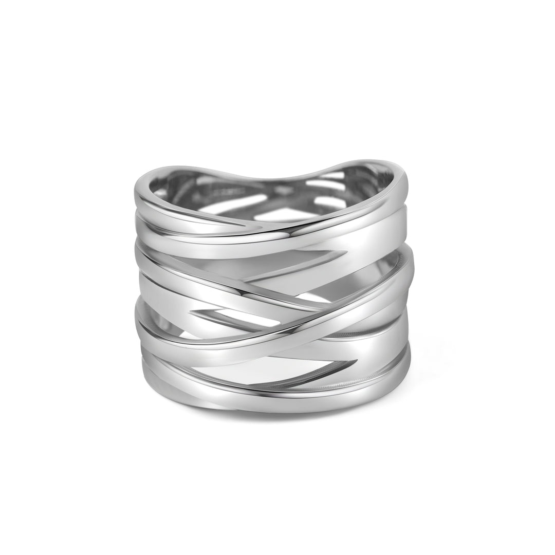 Wire Wrap Statement Ring – Mint & Lily