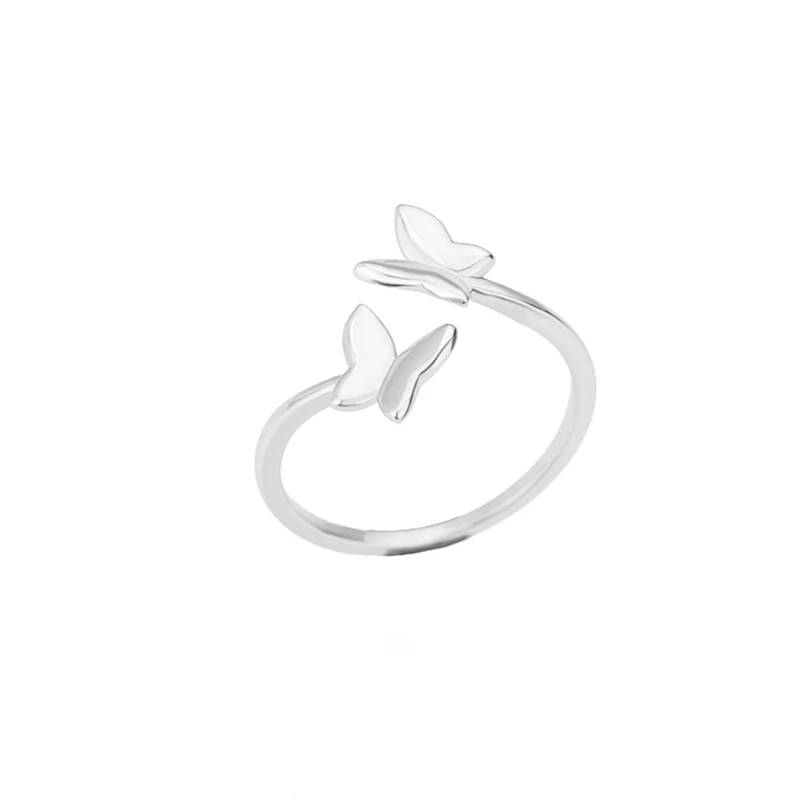 Adjustable Butterfly Ring – Mint & Lily