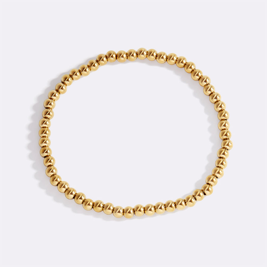 Dainty Gold Stacking Bracelet – Mint & Lily
