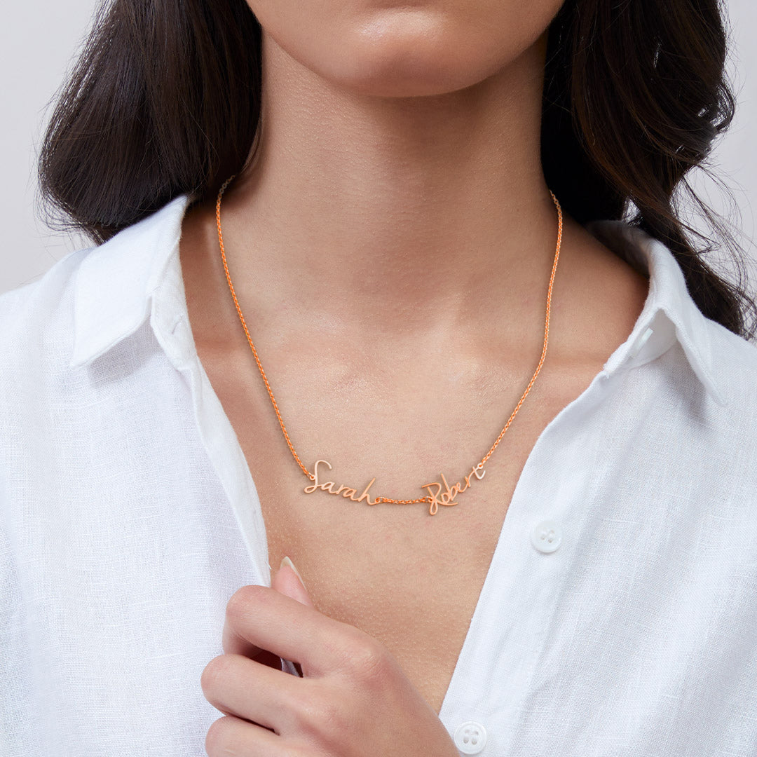 Fairy Multiple Name Necklace | Add Up to 4 Names – Mint & Lily