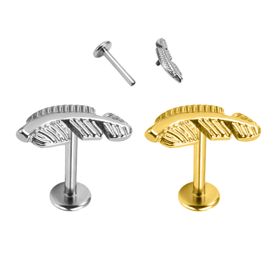 Cute Threadless Push Pin Labret Studs | 16g – Mint & Lily